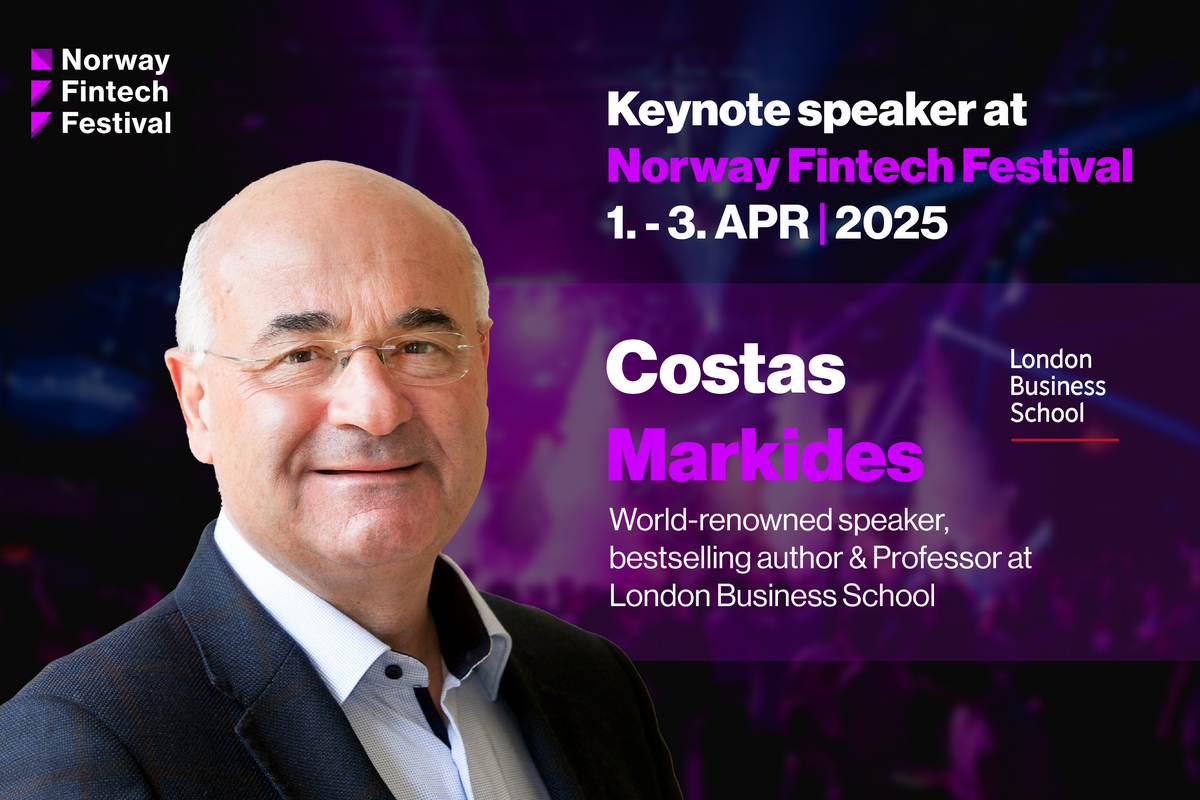 Costas Markides to Norway Fintech Festival 2025! | Finance Innovation