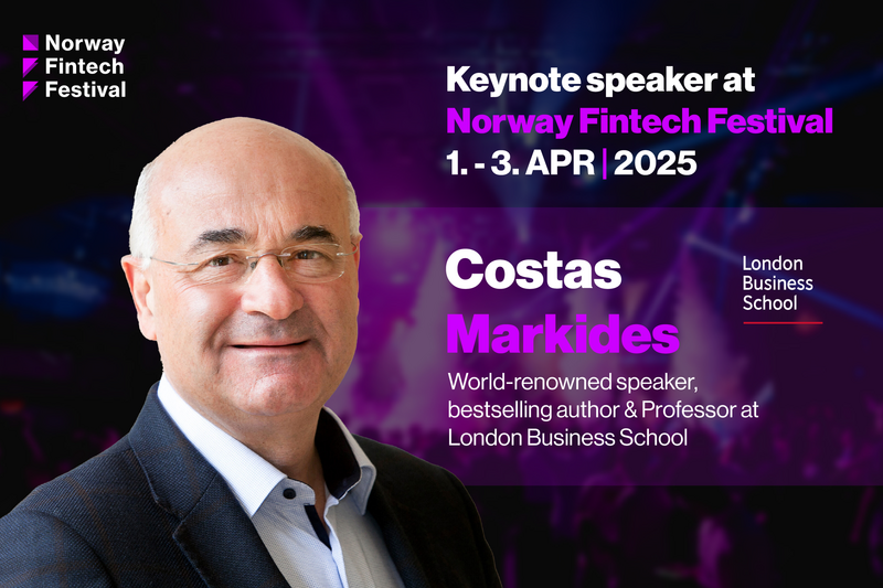 Costas Markides to Norway Fintech Festival 2025! | Finance Innovation